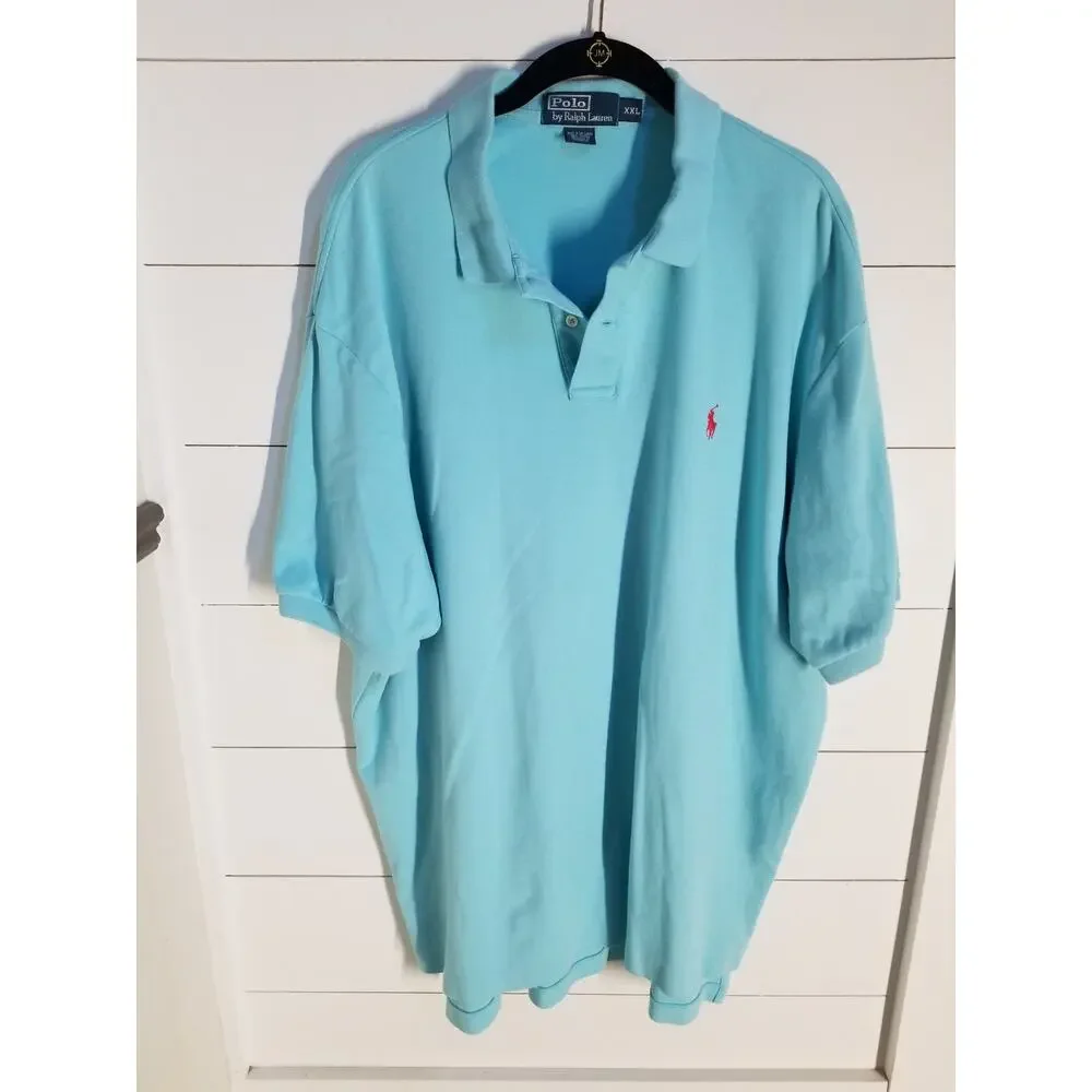 Polo Ralph Lauren | Shirts | Polo Ralph Lauren Polo Shirt Teal Xxl ...